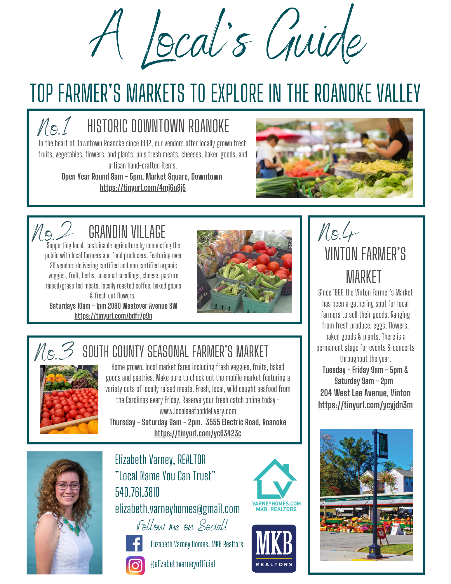 A Local's Guide: Top Farmer's Markets to Explore in the Roanoke Valley